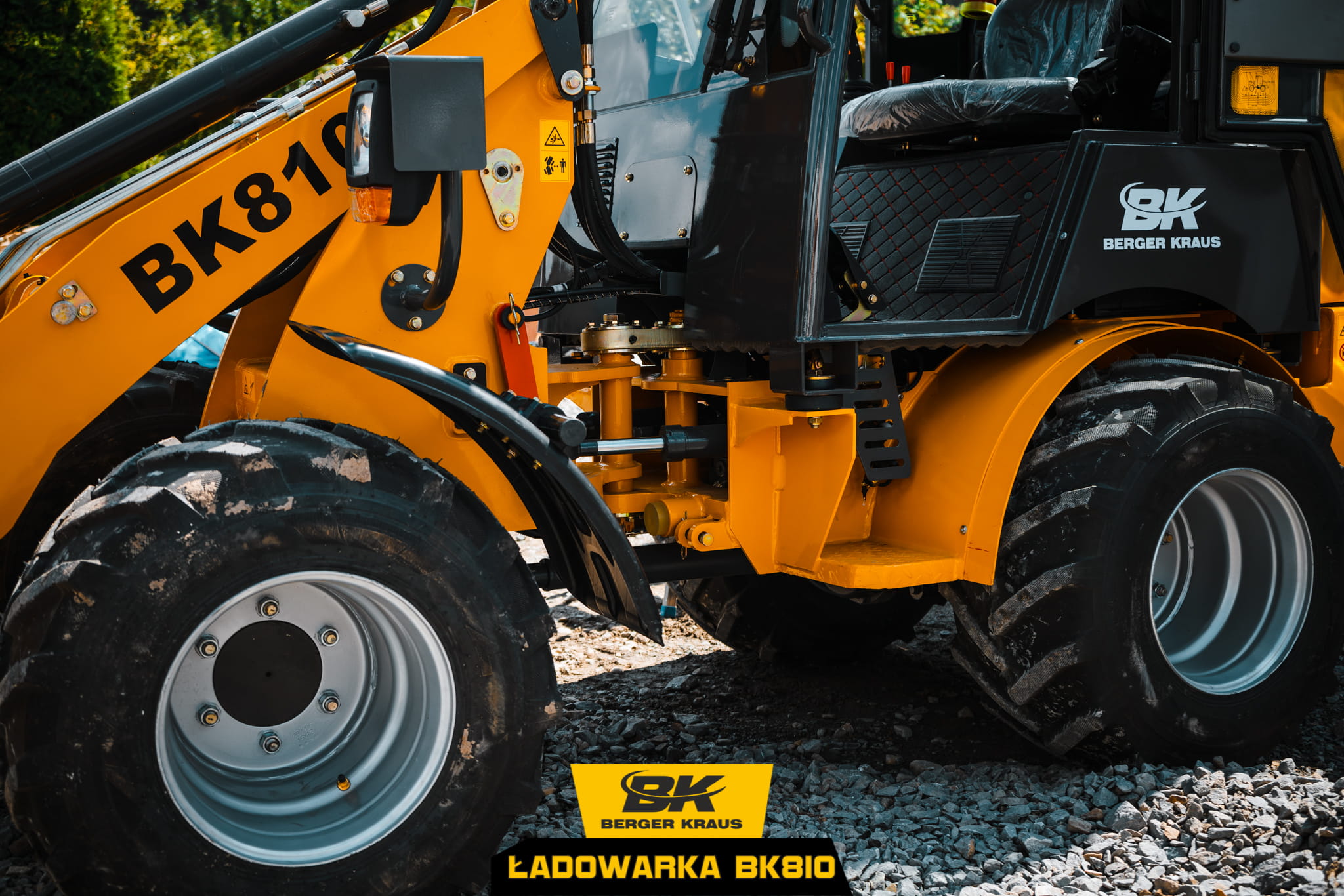 wheel loaders BK906 BK810 BK810T - Wheel loader with cabin Berger Kraus ...